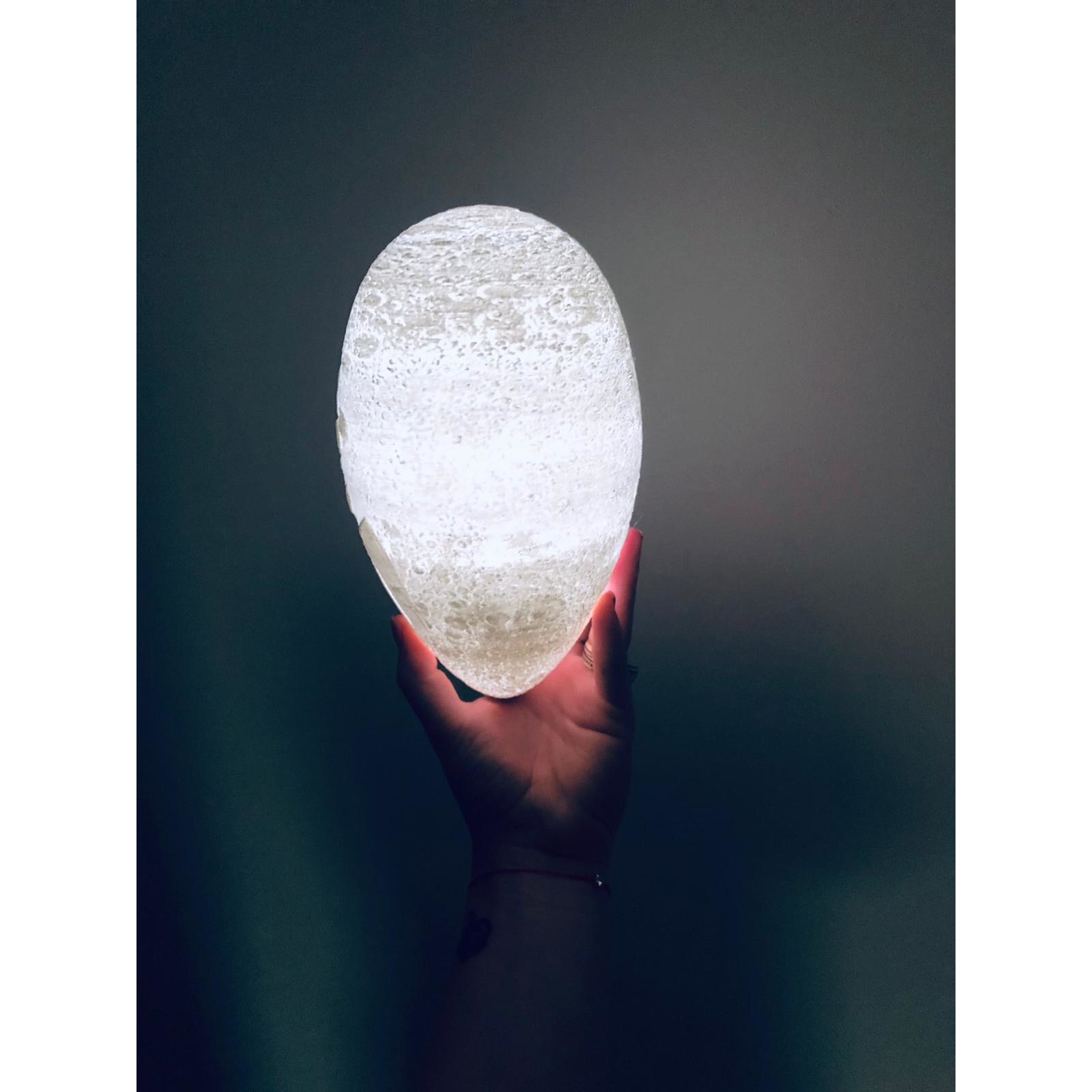 Lampa inima personalizata cu poza si text, 23 cm, schimbare 16 culori ...