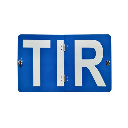 Placa identificare TIR reflectorizanta pliabila Kamar, 400x250mm - eMAG.ro