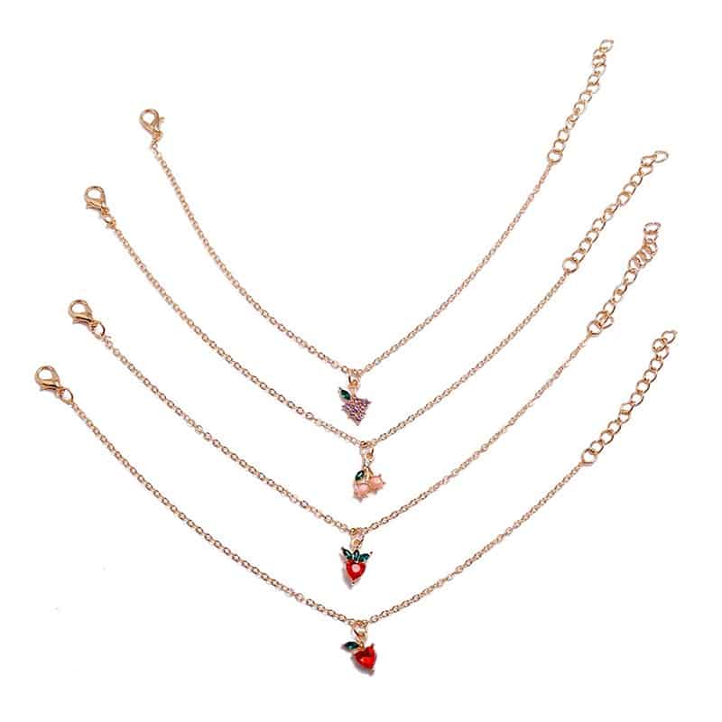 Set 4 bratari de picior, aurii, Kano C2 - eMAG.ro