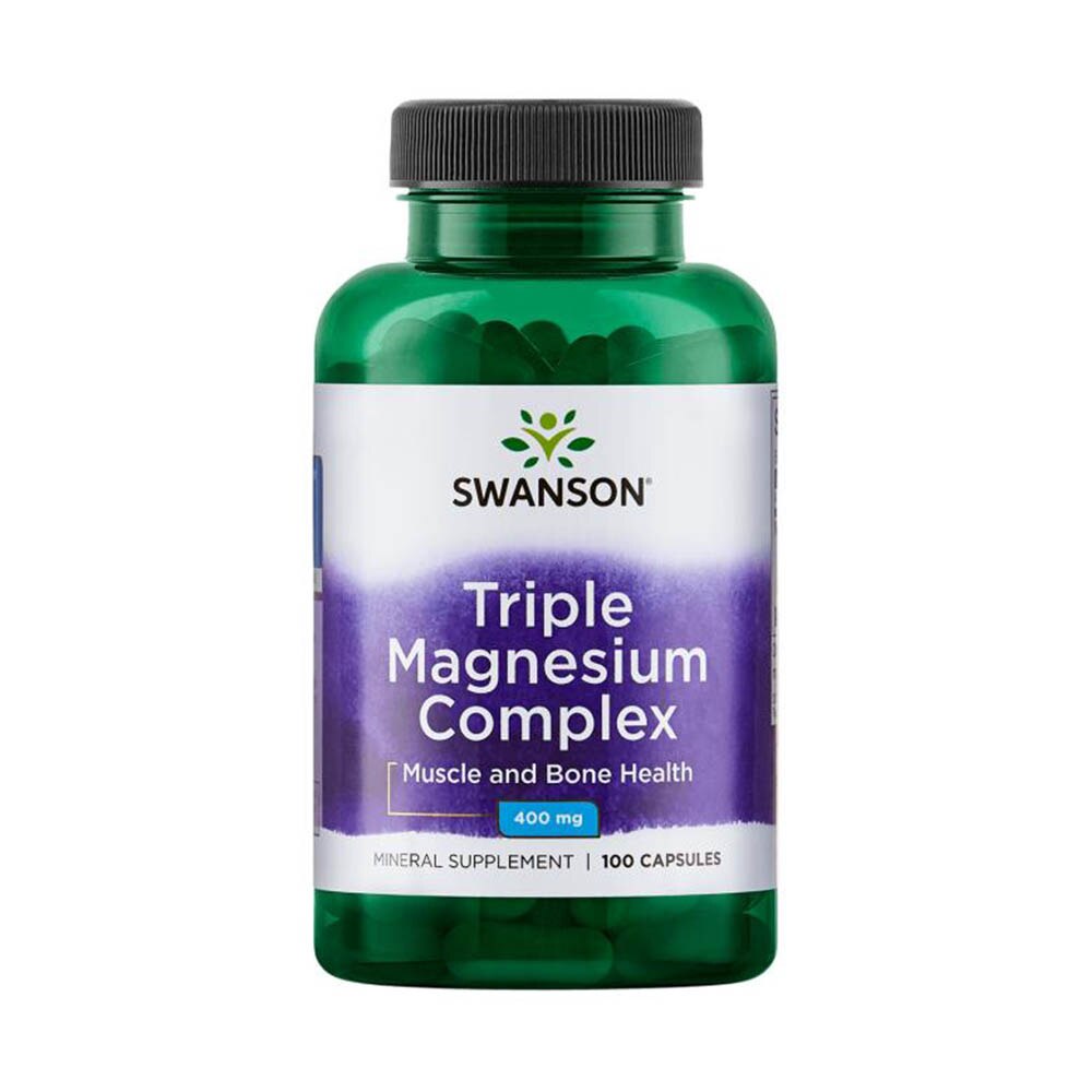 Triple Magnesium Complex, 400mg, Swanson, 100 capsule SW808 - eMAG.ro
