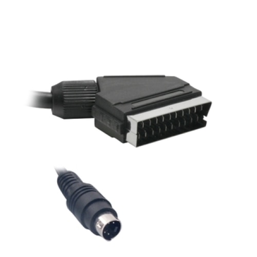 Cablu, Digital One, S-video la Scart, 1,5 m, SCART/SVHS M/M - eMAG.ro
