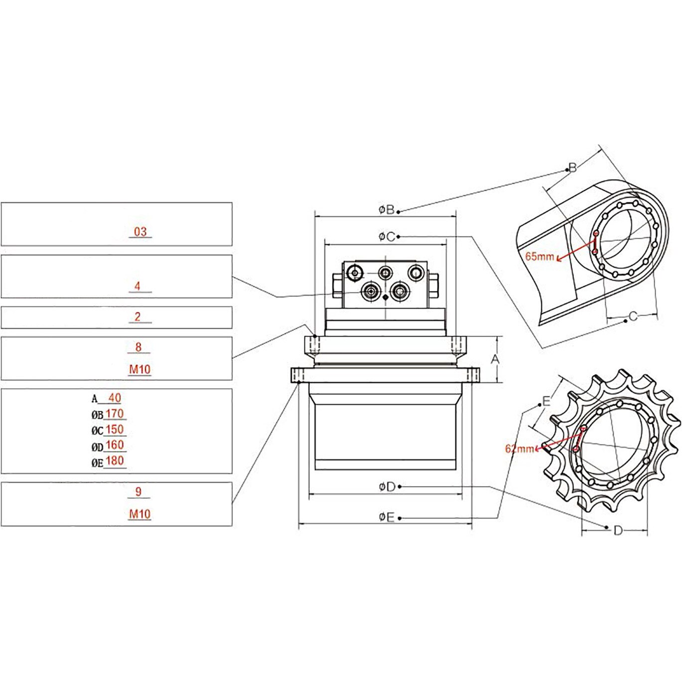 Transmisie finala tip PEL JOB EB150 - eMAG.ro