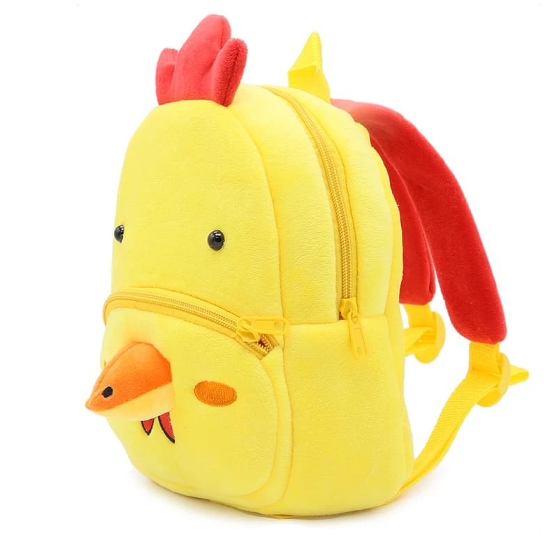 Rucsac personalizat gradinita, model Pui, din plus, 27 x 24 cm - eMAG.ro
