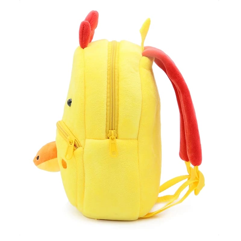 Rucsac personalizat gradinita, model Pui, din plus, 27 x 24 cm - eMAG.ro