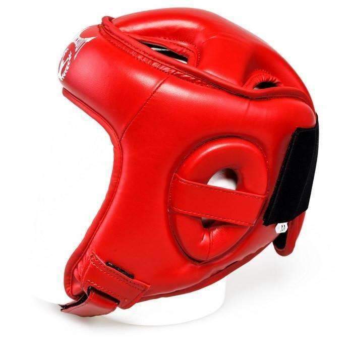 Casca competitie kickbox Knockout Junior - Red - eMAG.ro