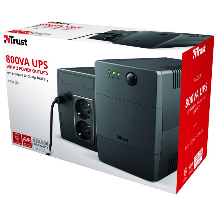 UPS Trust PAXXON 800VA - eMAG.bg
