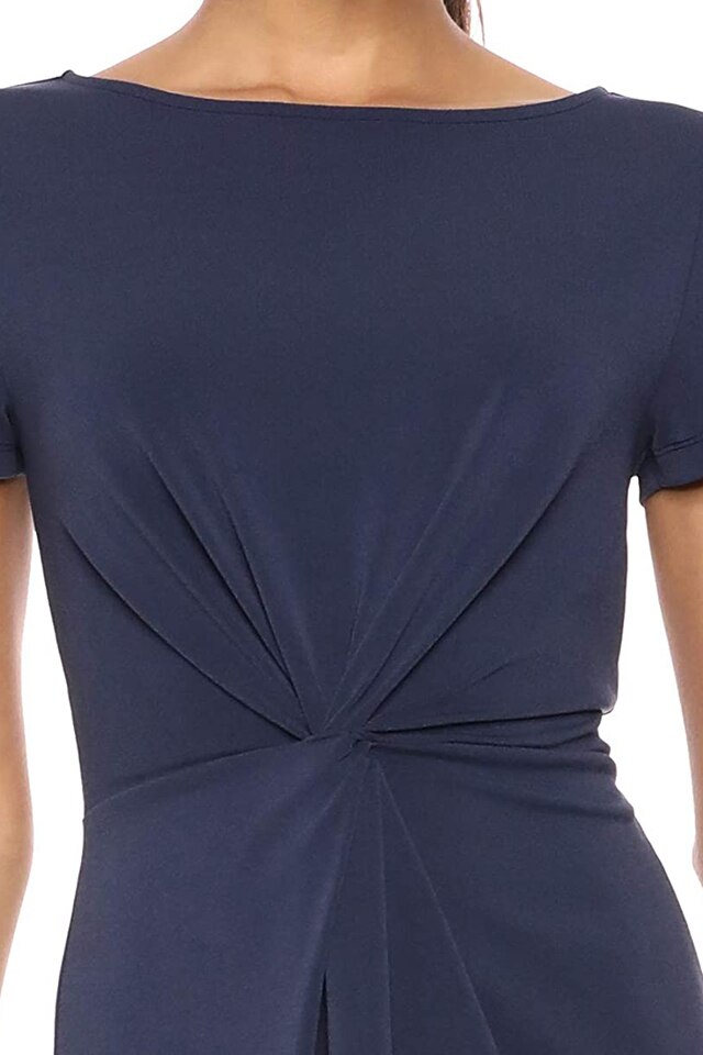 Rochie dama Lark & Ro, albastra, 44 - eMAG.ro