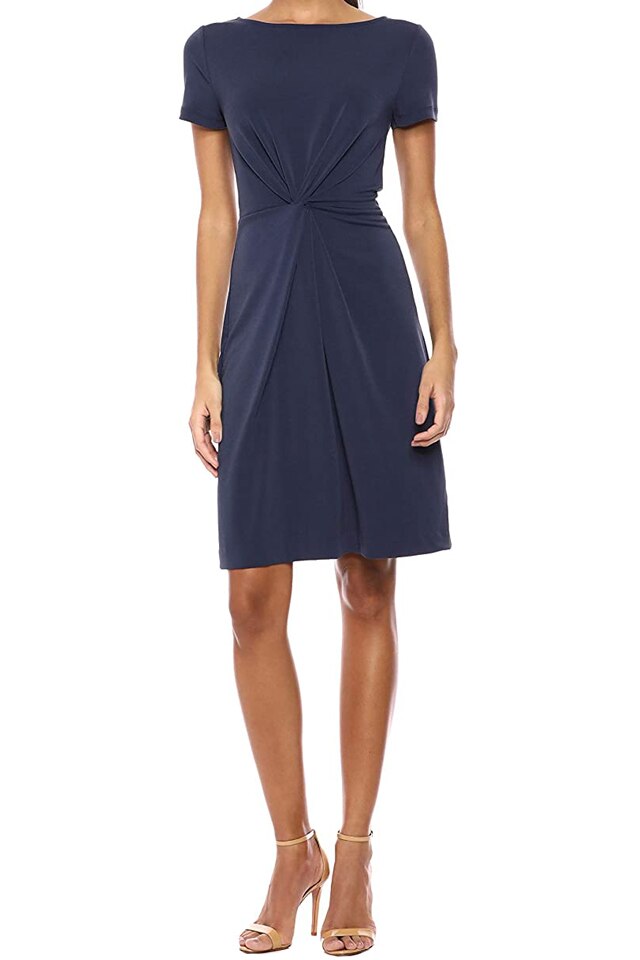 Rochie dama Lark & Ro, albastra, 44 - eMAG.ro