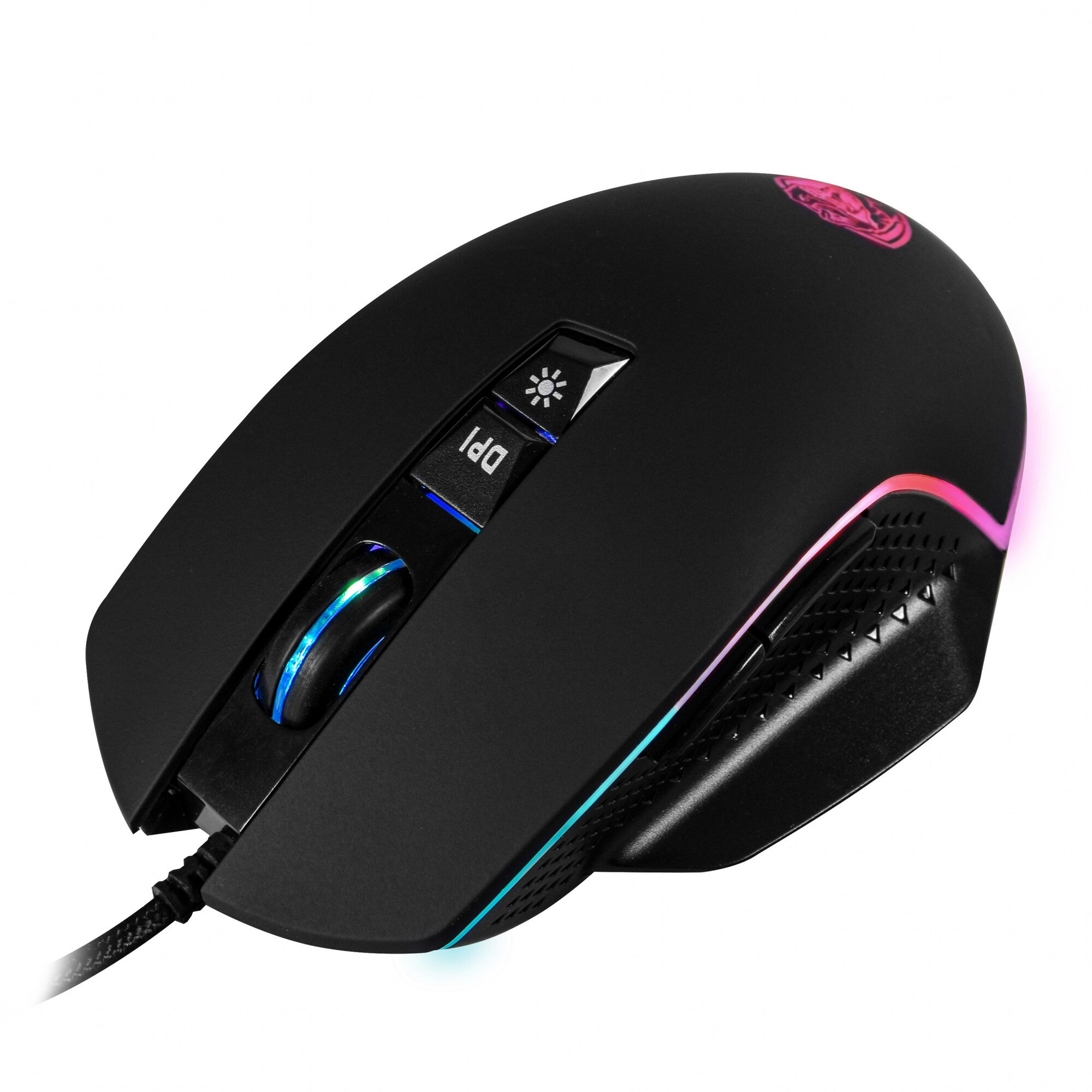 Mouse de gaming, Roxpower, T-Rox STGM388, RGB, Negru - eMAG.ro