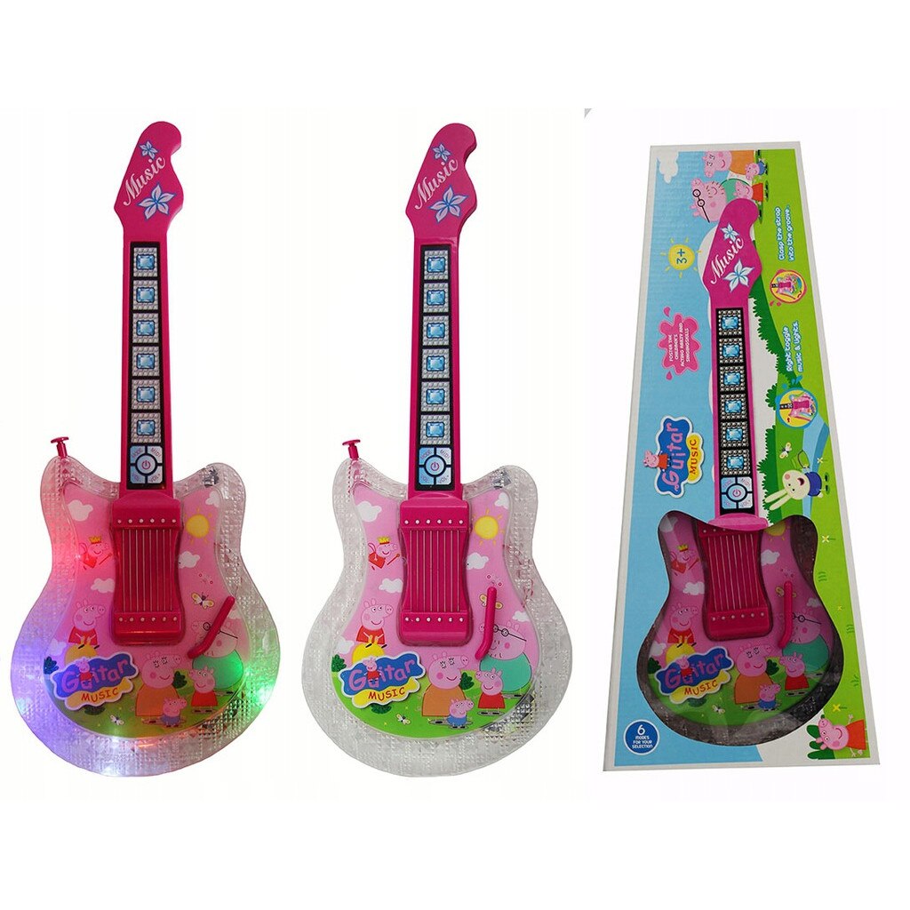 Chitara roz peppa - eMAG.ro