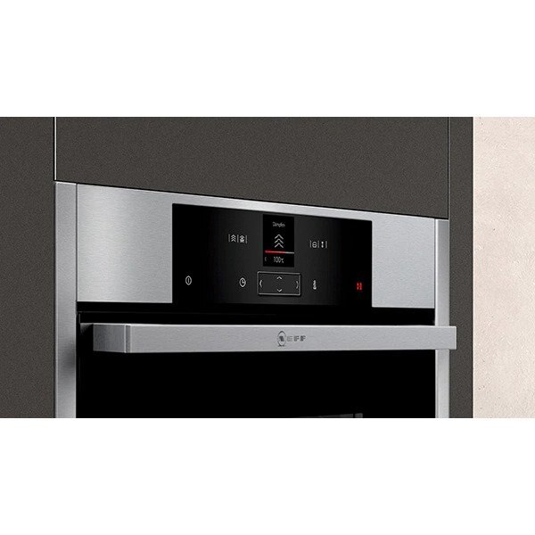 Cuptor incorporabil NEFF C15DR00N0, Abur, 38 l, 4 functii, Inox-Negru ...