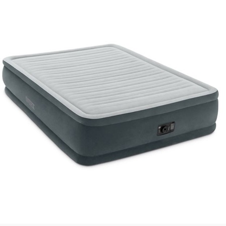 Intex Dura-Beam Felfújható matrac, Dupla, Beépített elektromos pumpa ...