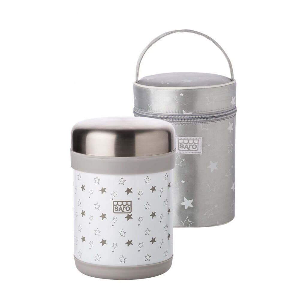 Recipient Termic Inox pentru Hrana cu Husa de Transport 900 ML Star ...