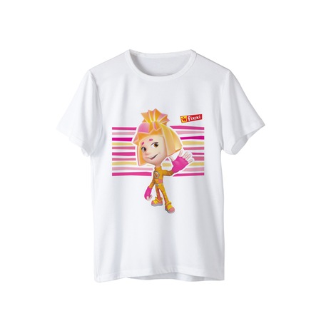 Tricou copii, Fixiki, Simka, alb, 5 ani - eMAG.ro