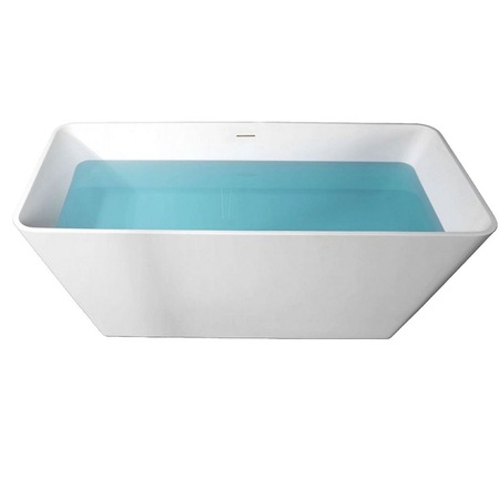 Cada de baie Ego-Reina, 170 cm, free-standing, design modern, compozit ...