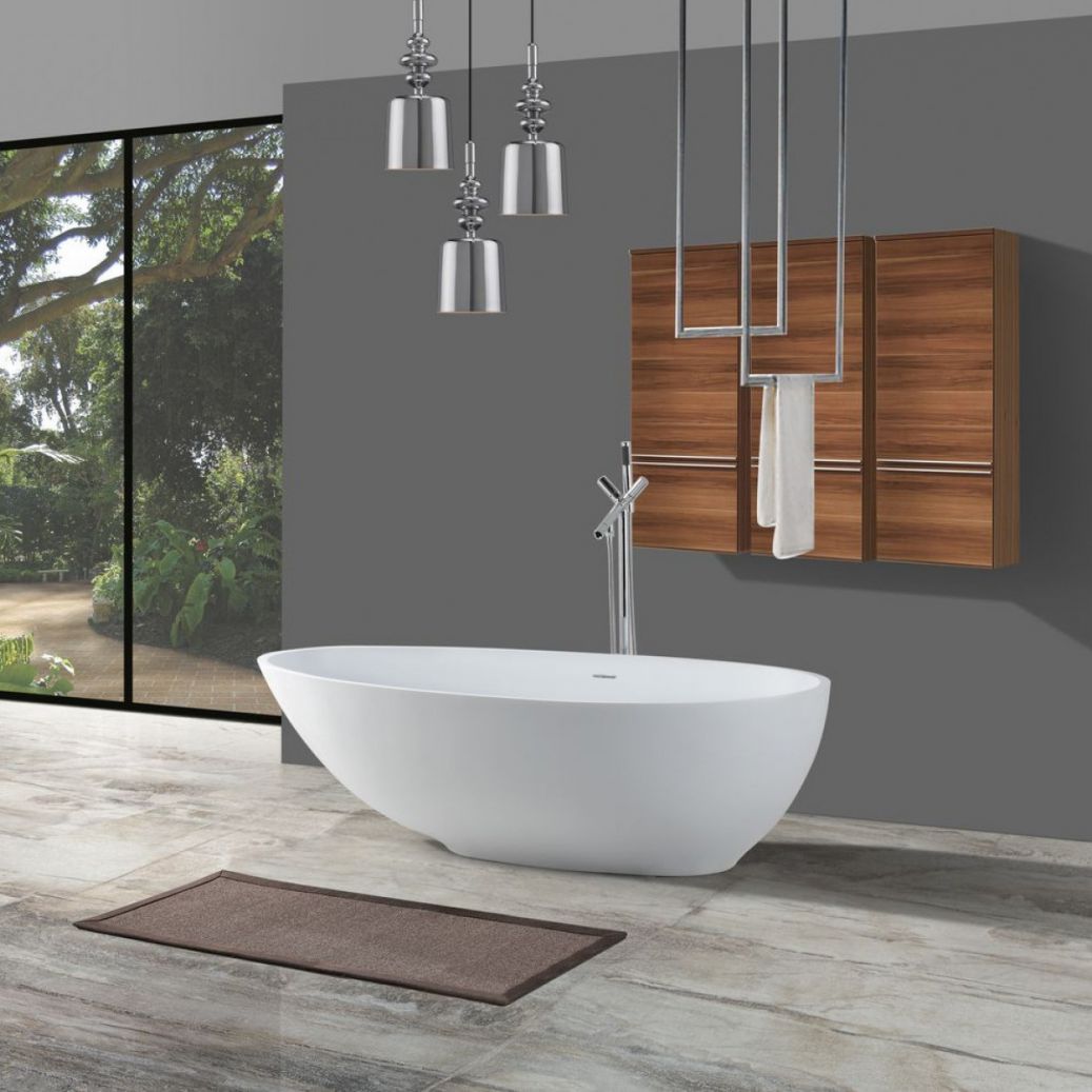 Cada de baie Ego-Aspen, 176.5 cm, free-standing, design modern ...