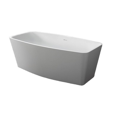 Cada de baie Ego-Jeff, 170 cm, free-standing, design modern, compozit ...