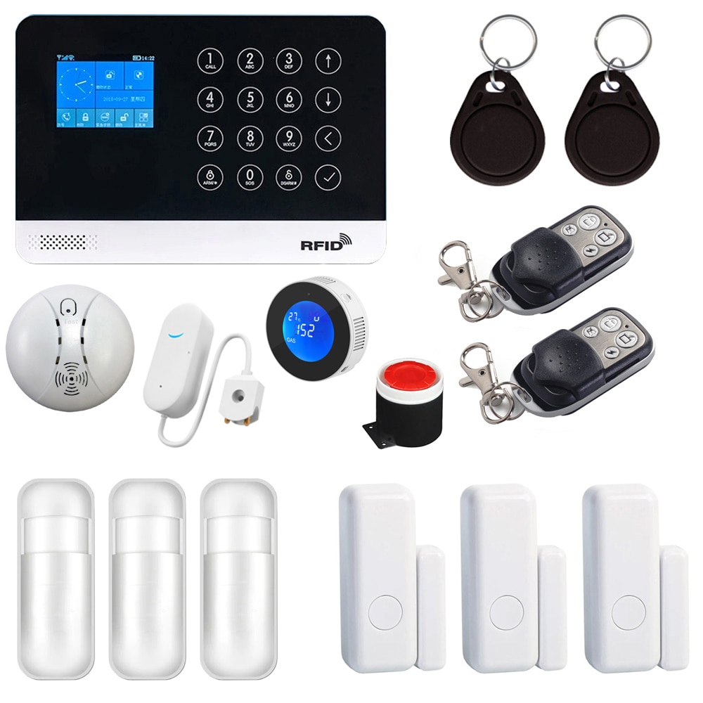 Sistem complet de alarma, senzori si detectoare SMART WiFi, compatibil ...