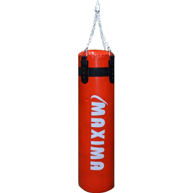 Sac de box, Maxima, 120x31cm, 32 kg, Rosu - eMAG.ro