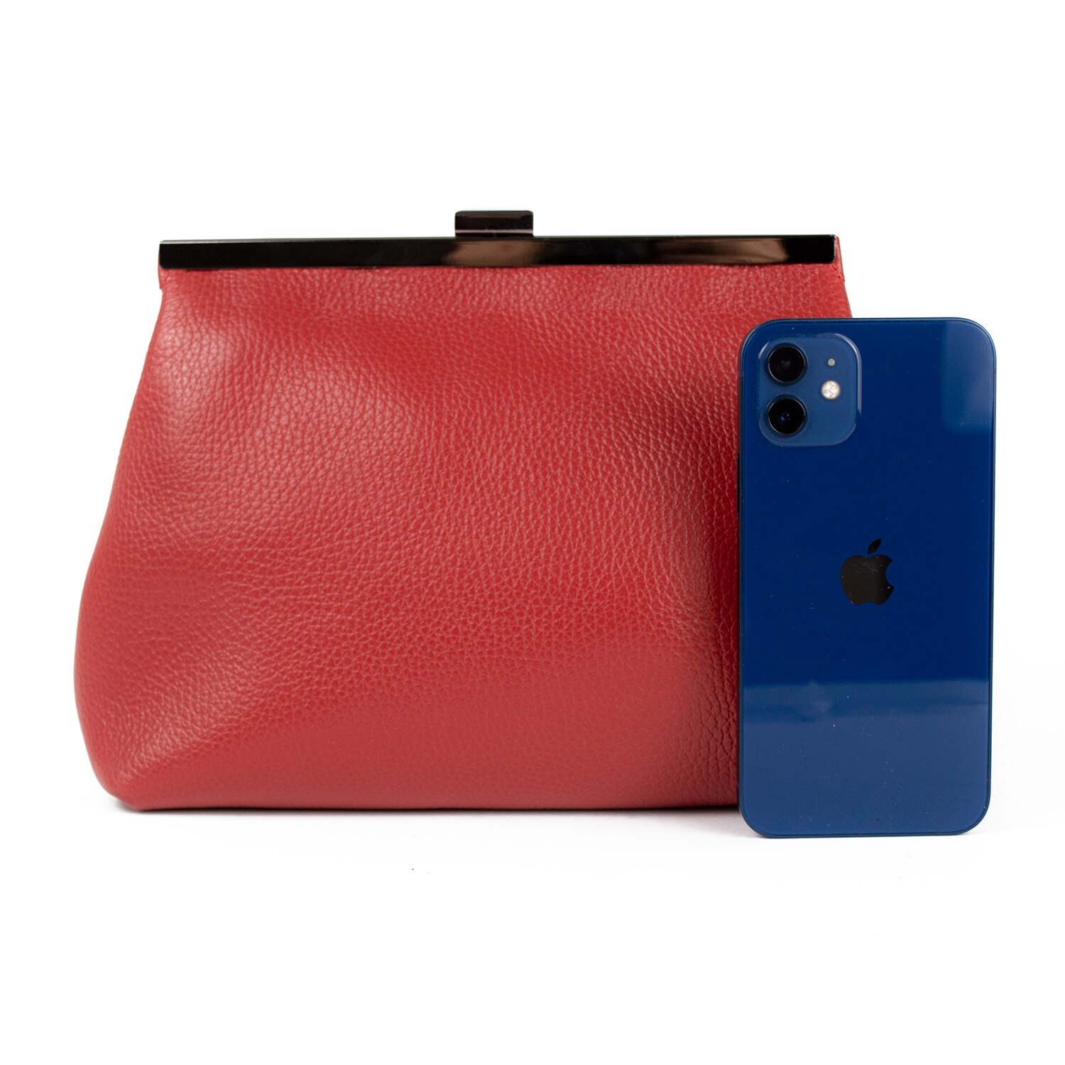 Дамска чанта Delis GT923, Естествена кожа, Бордо - eMAG.bg