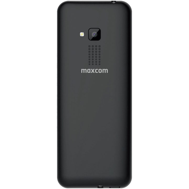 Telefon mobil MaxCom MM139, Dual SIM, Black - eMAG.ro