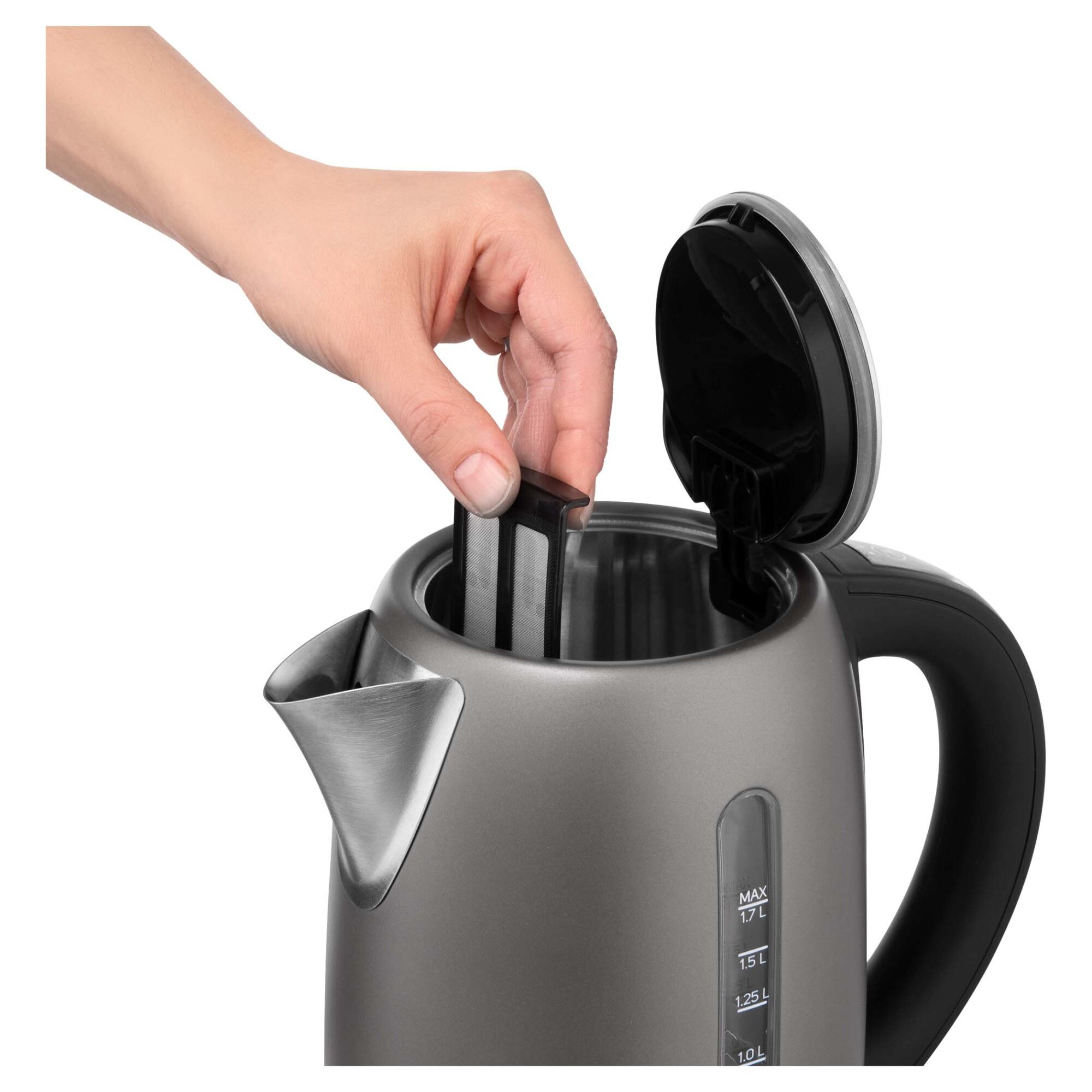 Fierbator, Sencor, Inox, 2150 W, 1.7 L, Negru - eMAG.ro