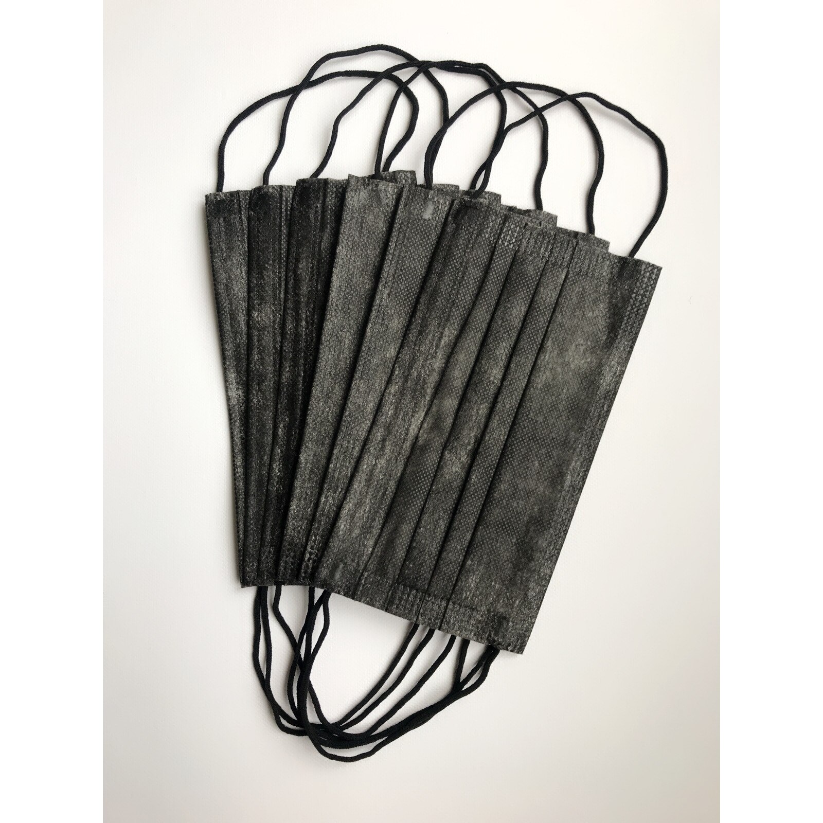 Masca chirurgicala medicala, BFE>98%, Tip II(clasa I), Negru, adulti ...