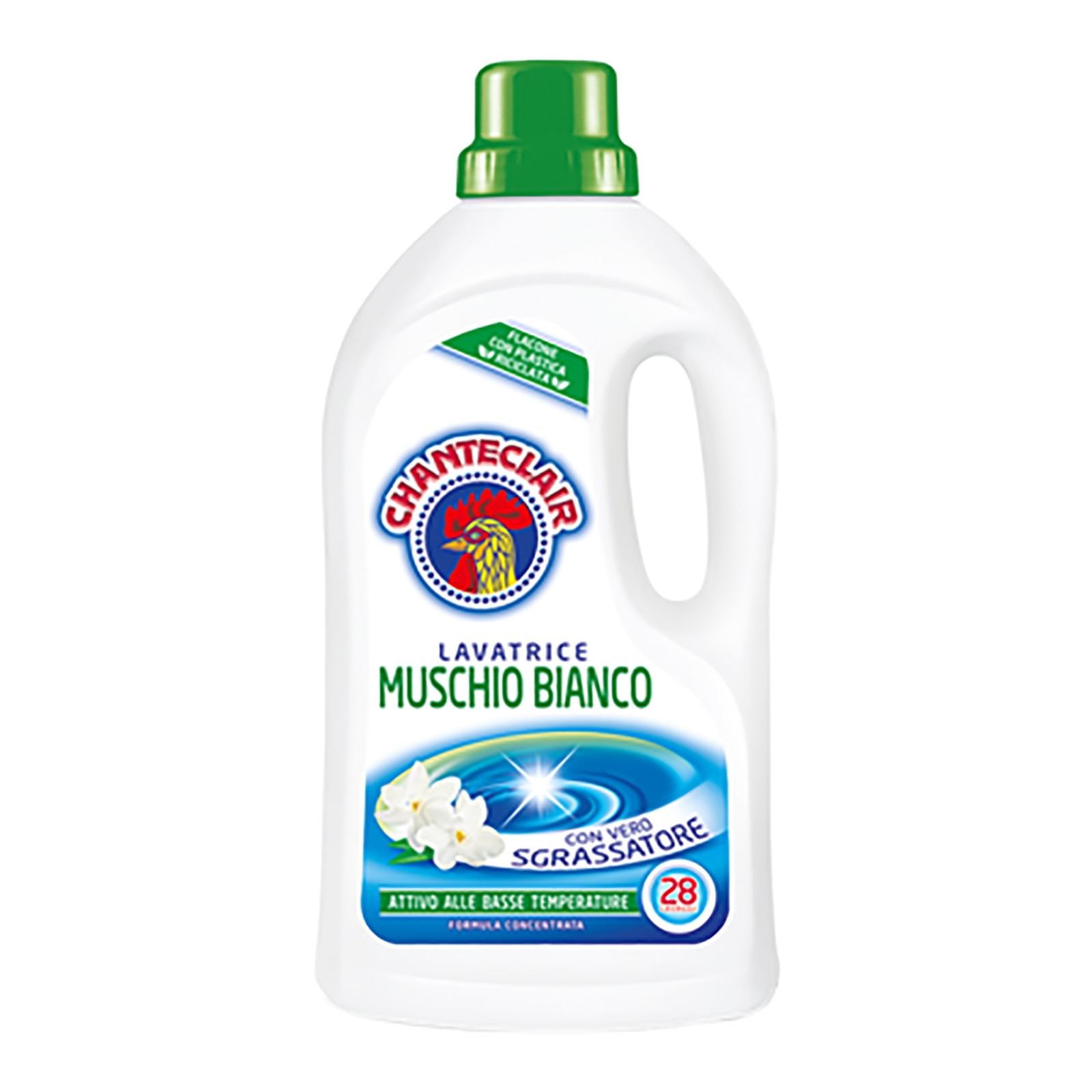 Detergent lichid Chante Clair cu mosc alb 30 spalari 1.5 l - eMAG.ro