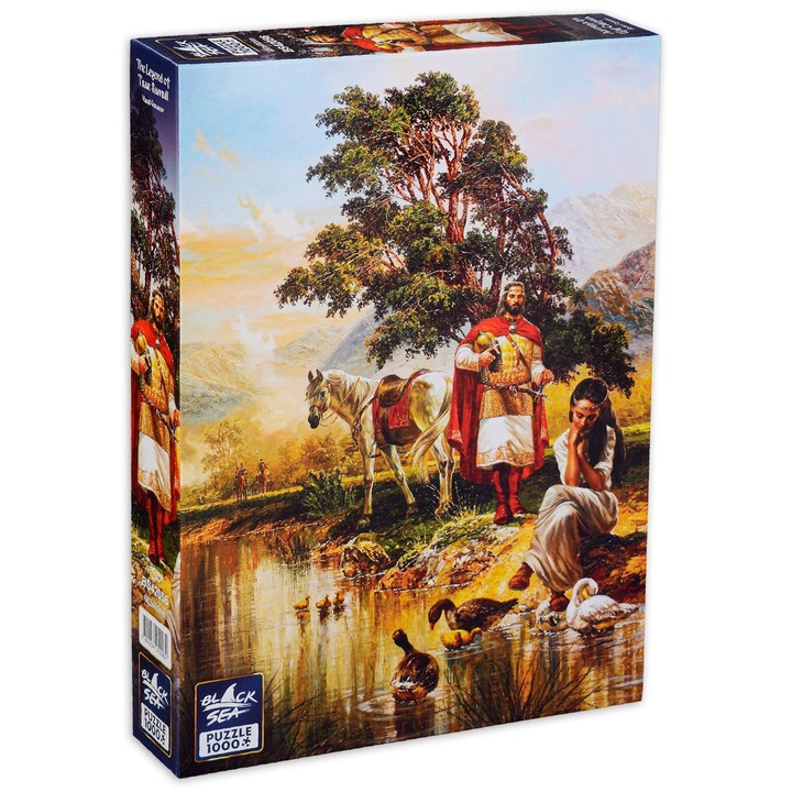 Puzzle, Black Sea Puzzles, Legenda Regelui Samuil, Artist Vasil Goranov ...