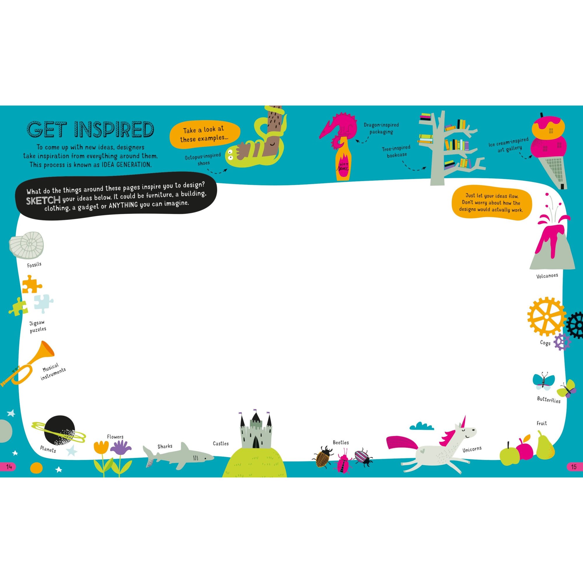 Design Activity Book Usborne - eMAG.ro