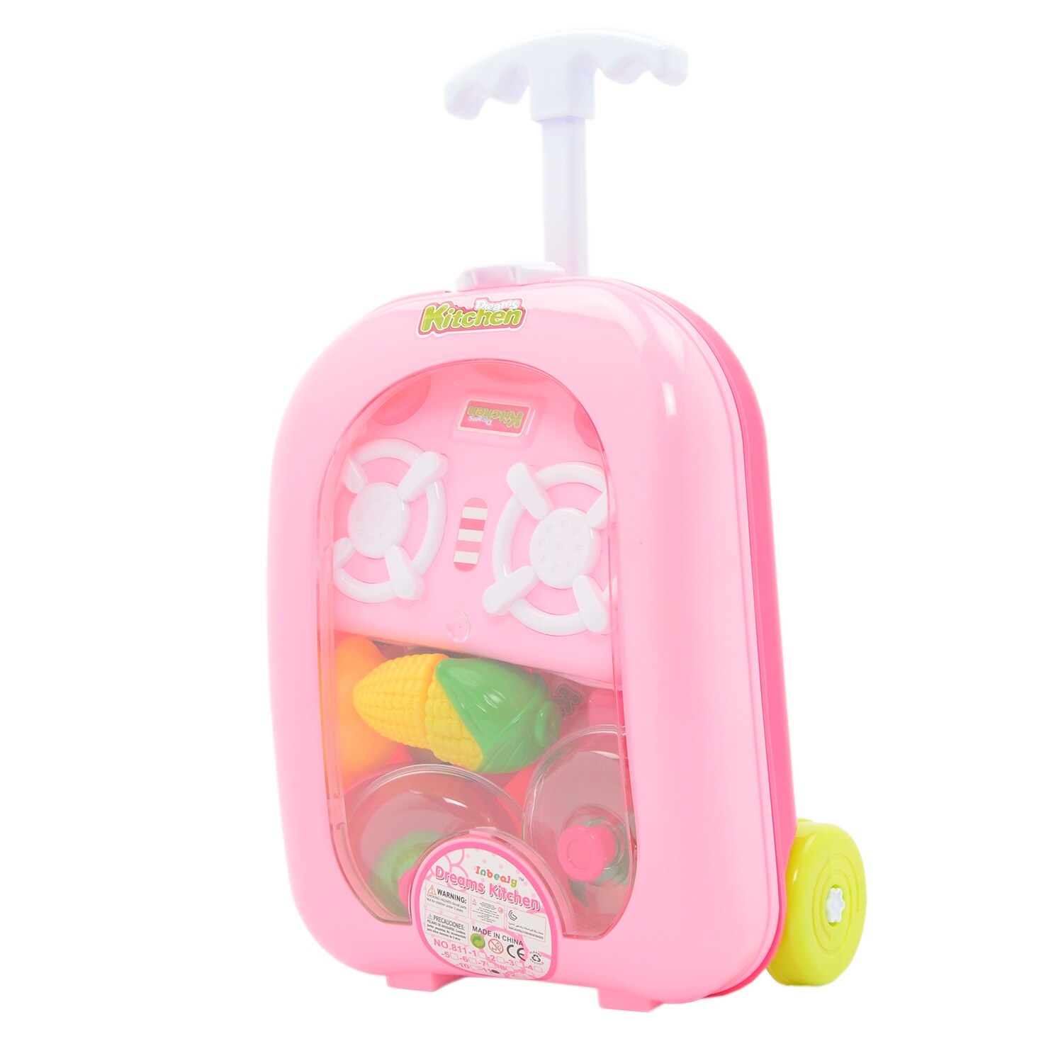 Set picnic M-Toys pentru fetite cu troller transport, 14 accesorii ...