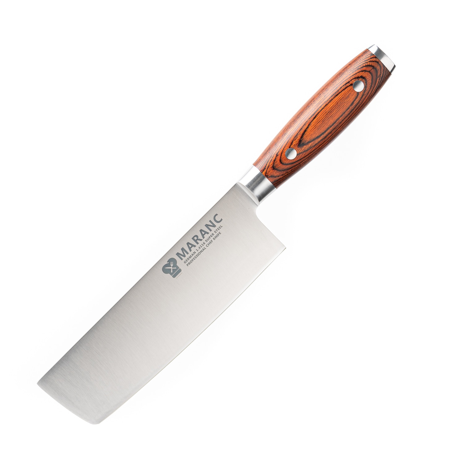 Maranc professzionális nakiri kés, német acél, 17,6 cm, M130 - eMAG.hu