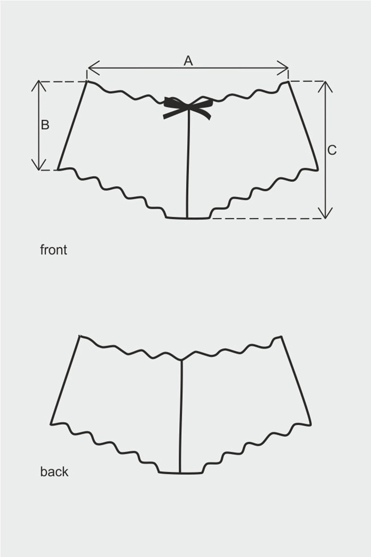 Boxeri dantela dama Obsessive Idillia, Poliamida/Elastan, Negru, L/XL ...
