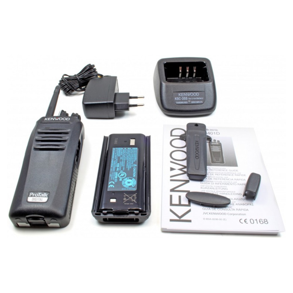 Statie radio UHF digitala dPMR Kenwood TK-3401, 446MHz, Analog-Digital, 32CH, 0.5W, VOX, IP54 ...