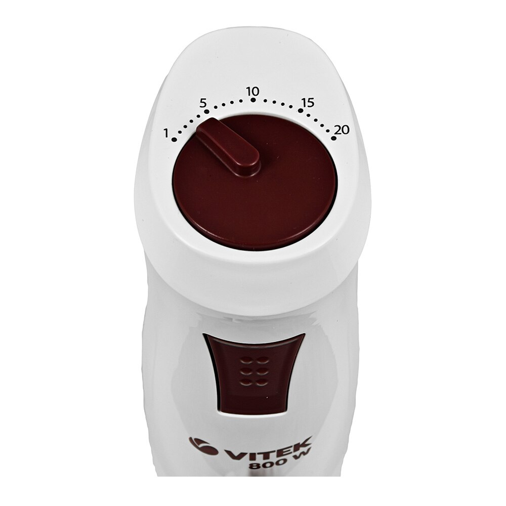 Ръчен пасатор VITEK VT-8522, 800 W, 20 скорости, чопър 500 ml, градуирана пластмасова чаша 600 ...