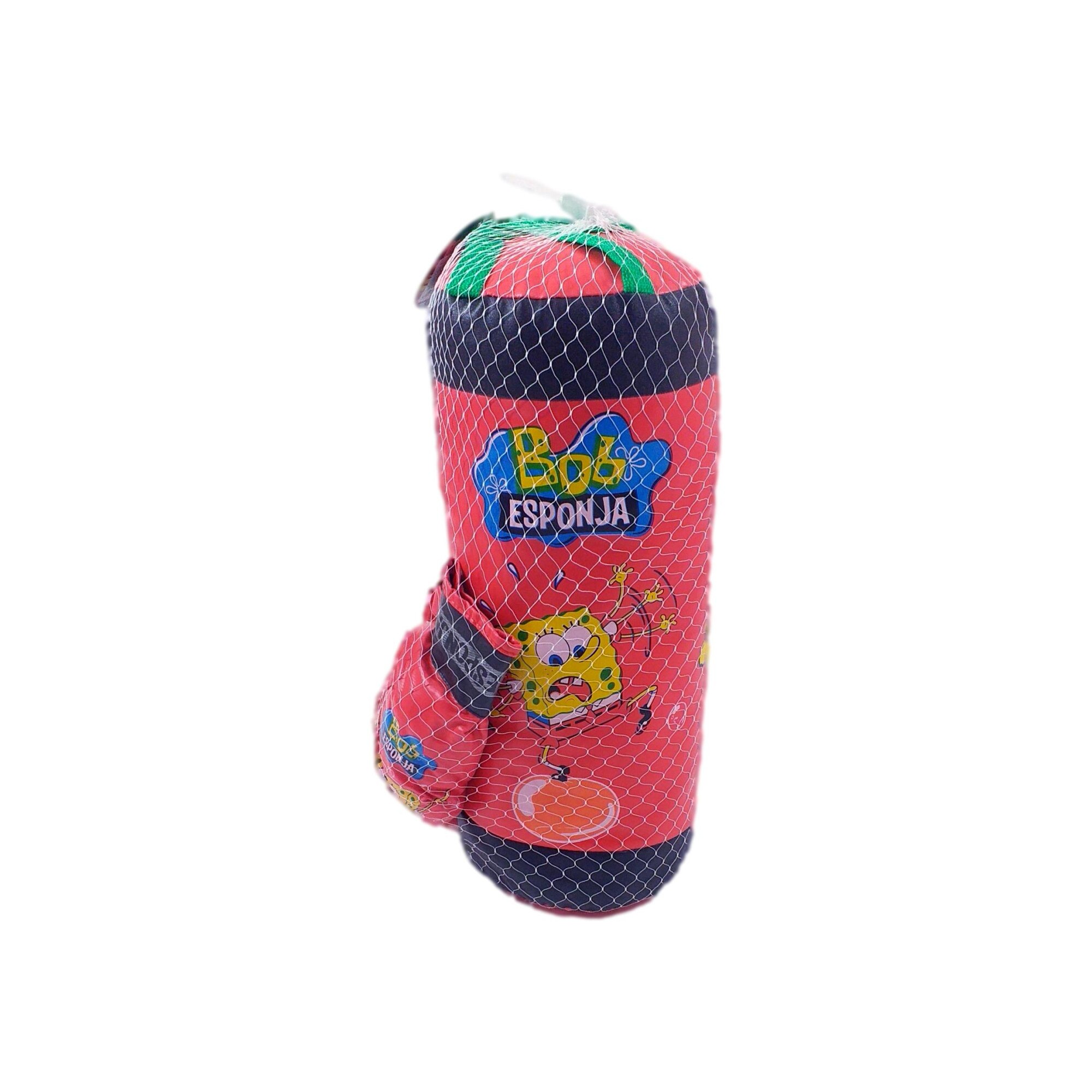 Set box Sponge Bob, sac box si manusi, 50cm - eMAG.ro