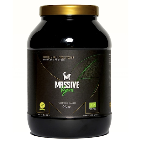 Proteina Hidrolizata Vegana Bio, Massive Vegan, 907g, 30portii, Cotton ...