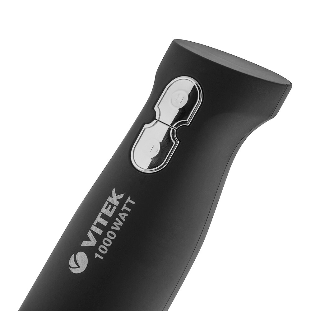 Ръчен пасатор VITEK VT-8527, 1000 W, 2 скорости, чопър 500 ml, градуирана пластмасова чаша 800 ...