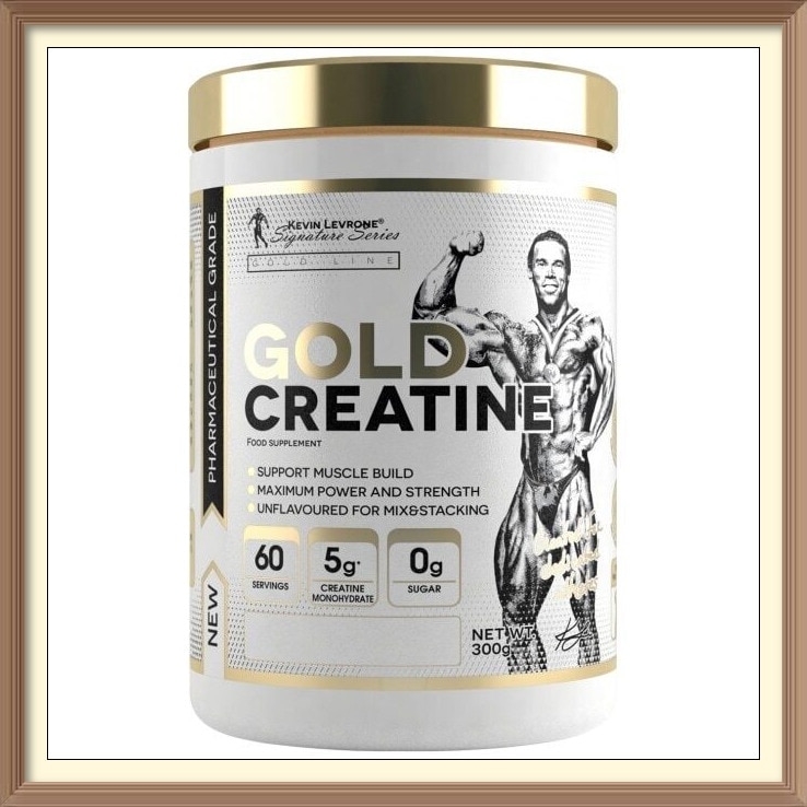 Kevin Levrone Gold Line / Gold Creatine Monohydrate, Tasteless, 300 gr ...