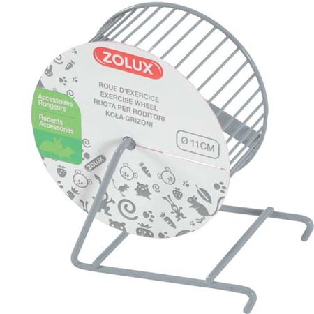 Carusel pentru rozatoare, Zolux, Metal, 11 cm, Gri - eMAG.ro