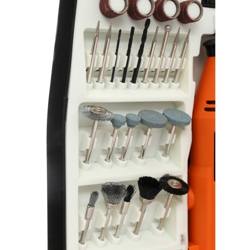 Mini freza electrica 270W 235 piese 32500 rpm KD10245 KraftDele - eMAG.ro