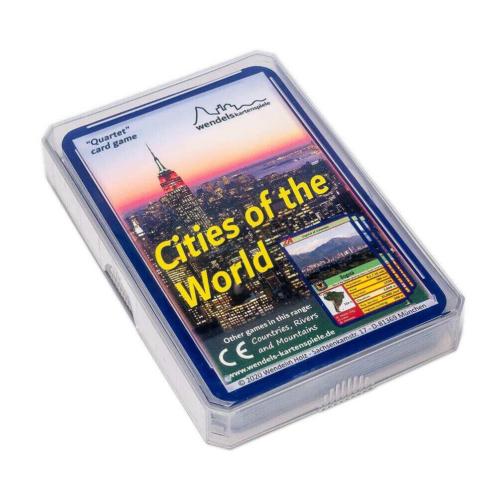 Joc de carti, Wendels Kartenspiele, Cities of The World, 10 x 7 x 2 cm ...