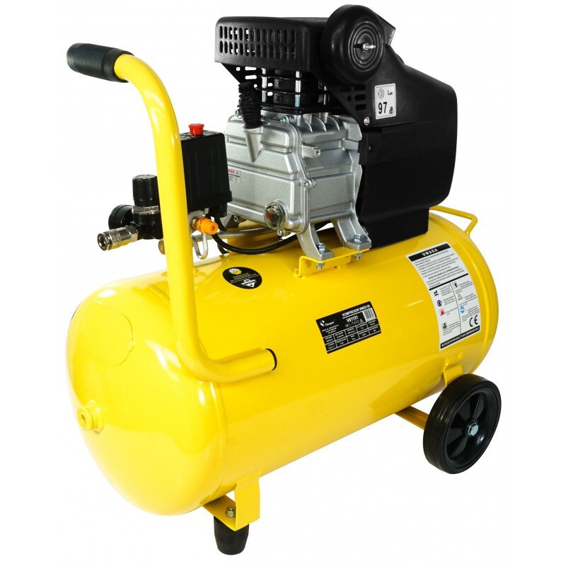 Compresor de aer industrial 50litri, 1.8kW, 220V 250L/min V81151 Verke ...
