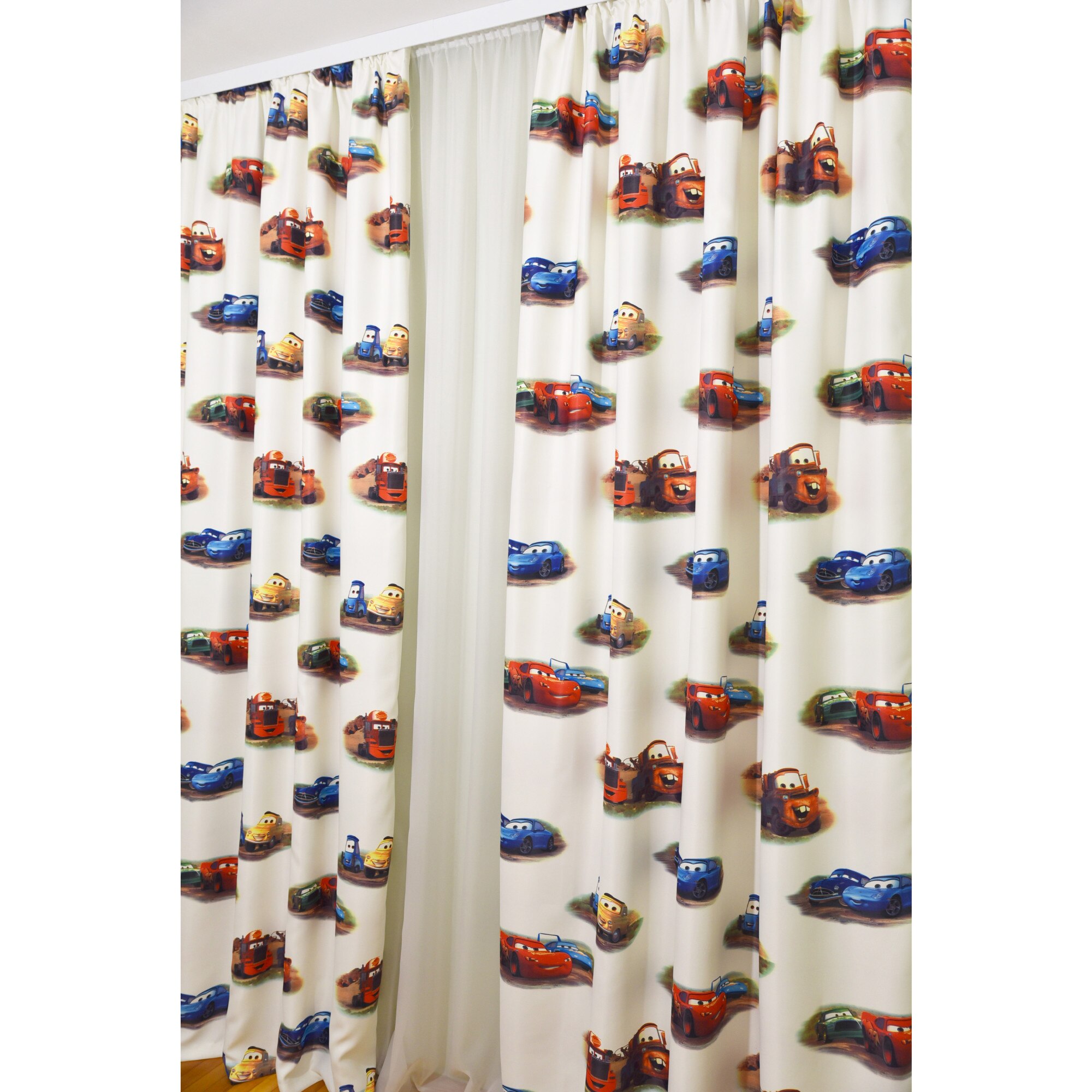 Set doua draperii pentru copii 2x200x260 cm, cu rejansa, Model CA - eMAG.ro