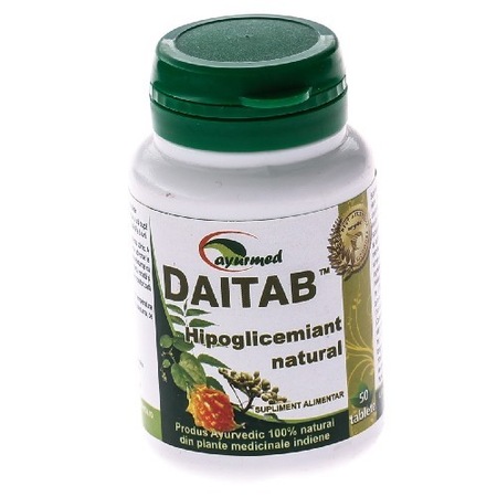 Daitab, 50 tablete, Ayurmed - eMAG.ro