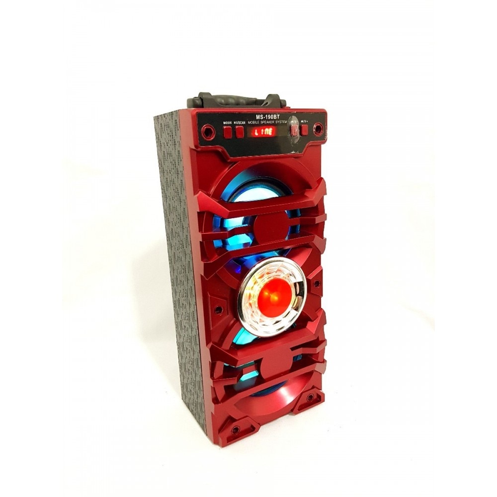 Boxa Portabila cu Bluetooth MS-190BT, Radio FM, 10 W, sunet puternic ...