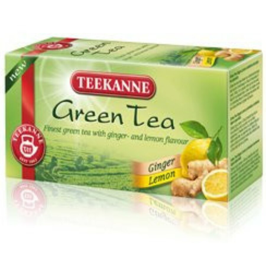 Teekanne zöld tea gyömbér-citrom 20x1,75g 35 g - eMAG.hu
