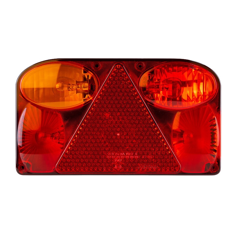 Lampa stop stanga cu mufa rotunda Bajonet 5 pini, Fristom, 6 functii ...