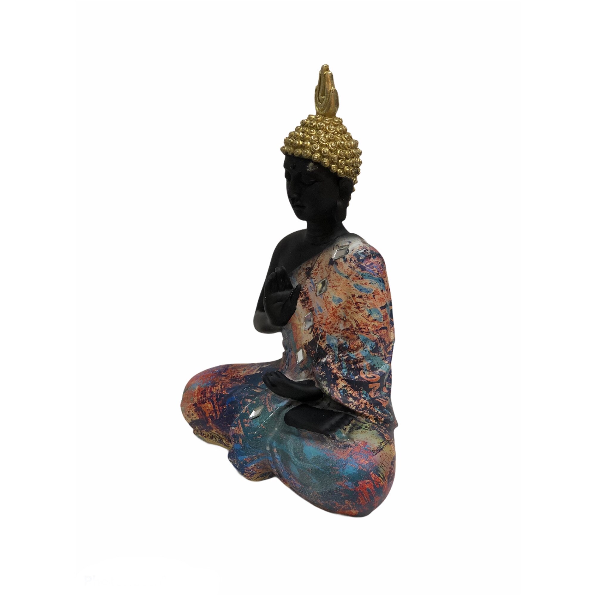 Statueta Buddha C 17x10x25 cm - eMAG.ro