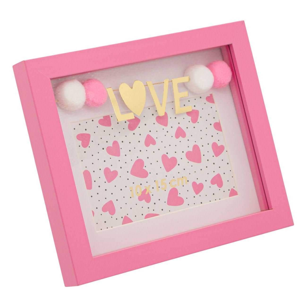 Rama foto clasica roz, 10 x 15 cm - eMAG.ro